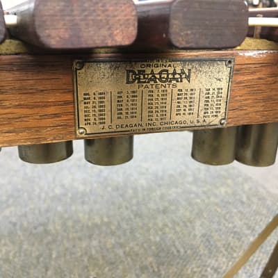 Vintage Deagan Model 834 3-Octave Xylophone w/ Vintage Deagan | Reverb