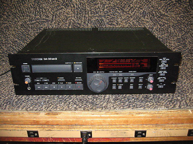 Tascam DA-30 MKII Digital Audio Tape Deck DAT Recorder | Reverb