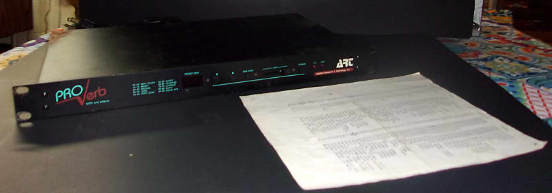 ART Proberb Digital Reverb rack mount effects unit | Reverb