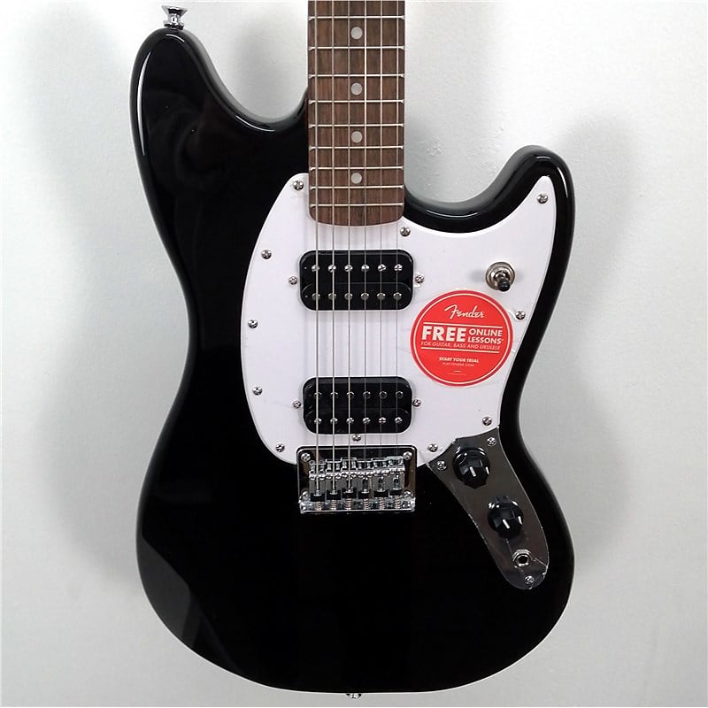 Squier Bullet Mustang Electric Guitar Black B-Stock | Reverb UK
