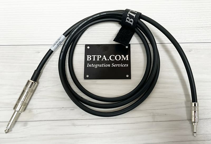 Best-Tronics Pro Audio 1/4" Stereo to 3.5mm Mono 5FT Cable | Reverb