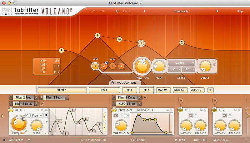 FabFilter FabFilter Volcano 2 | Reverb