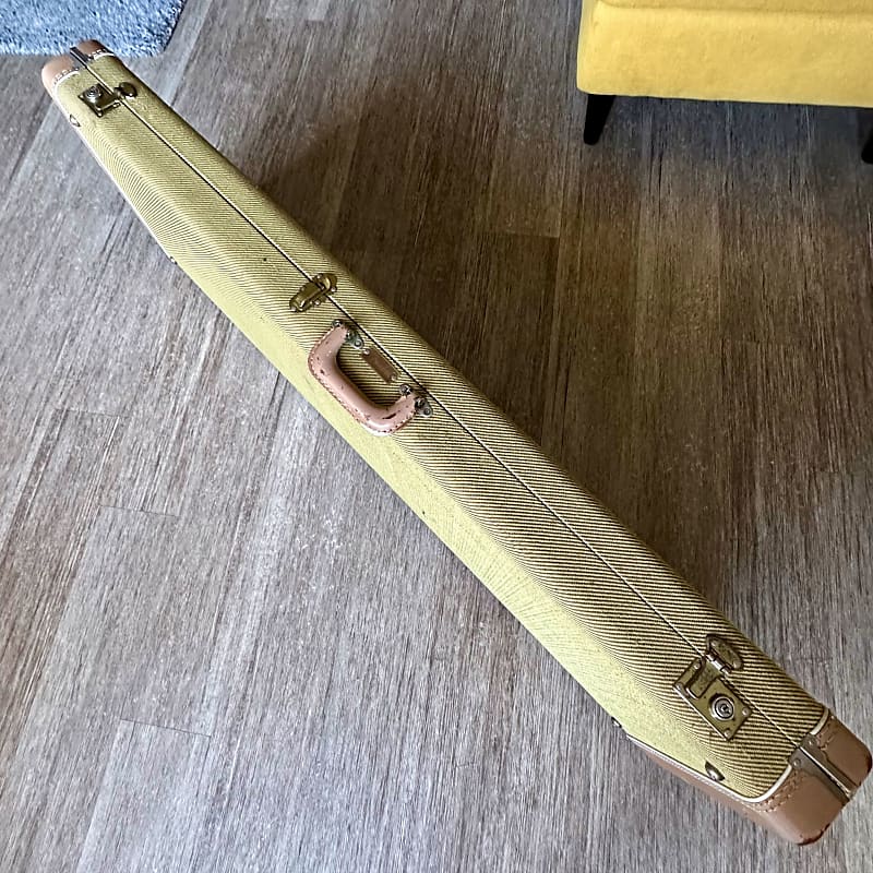 1980's Fender G&G Jazz/Precision Bass Tweed Hard Case | Reverb