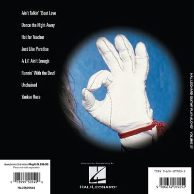 David Lee Roth Guitar Play Along Volume 27 Softcover With Cd | Reverb