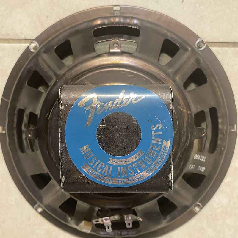 2 Fender Super Reverb SPEAKER 1974 CTS 8 ohms | Reverb