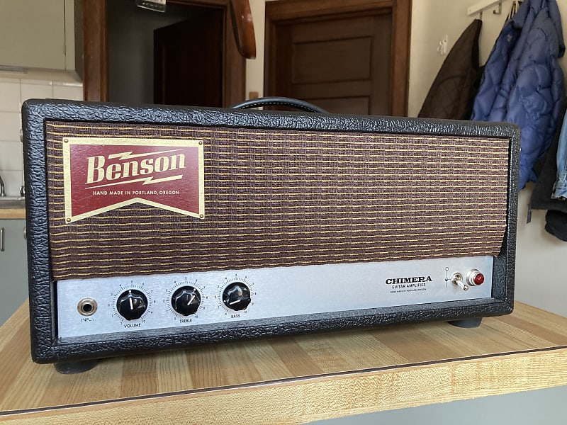 Benson Amps Chimera Head 2022 - Black with Oxblood Grill | Reverb