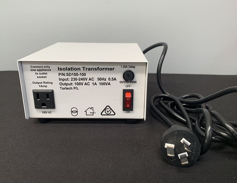 240V - 100V 100W Isolated Step-Down Transformer Use Japanese | Reverb
