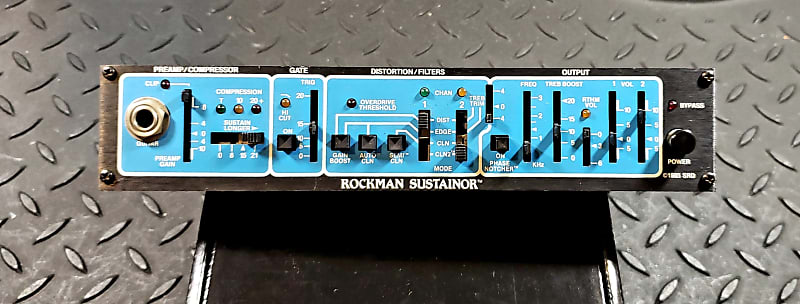 Tom Scholz Rockman Sustainor Mini Rack Unit Module 1988 FREE | Reverb