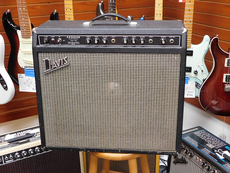 A. F. Davis Model 1001 Solid State 1X15 Steel Guitar | Reverb