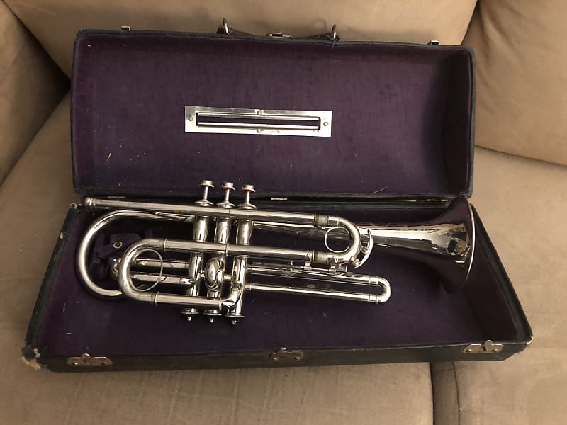 Vintage Concertone Cornet Sold by Montgomery Ward From 1930s | Reverb