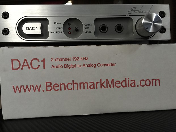 Benchmark DAC1 | Reverb