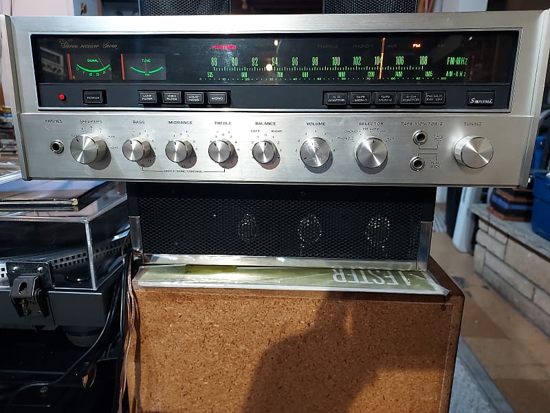 Sansui 7 1973 - Play. Excellent. 100% Functional. & Plug | Reverb