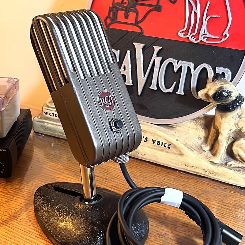 Vintage 1940's RCA Varacoustic Ribbon Microphone, works | Reverb