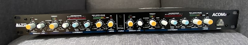 Alto Professional ACOM2 Stereo Compressor/Gate/Limiter | Reverb