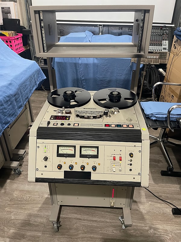 Otari MTR 10 1/4 inch Mastering Reel to Reel 1980s White | Reverb