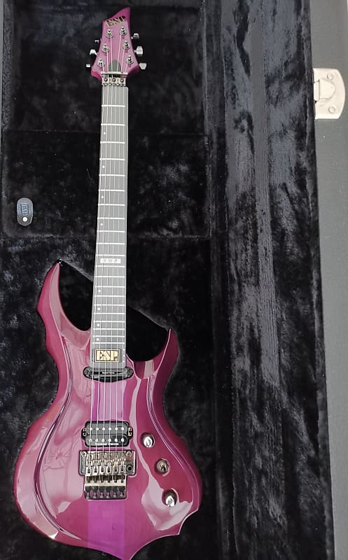 ESP Forest GT Arched Top See Thru Purple STP 2011 | Reverb