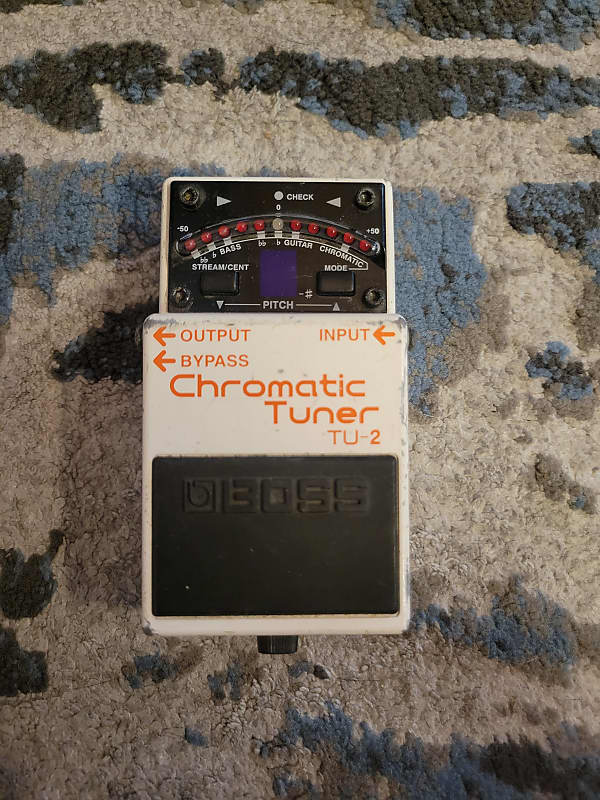 Boss TU-2 Chromatic Tuner (Dark Gray Label) 1998 - 2009 - | Reverb