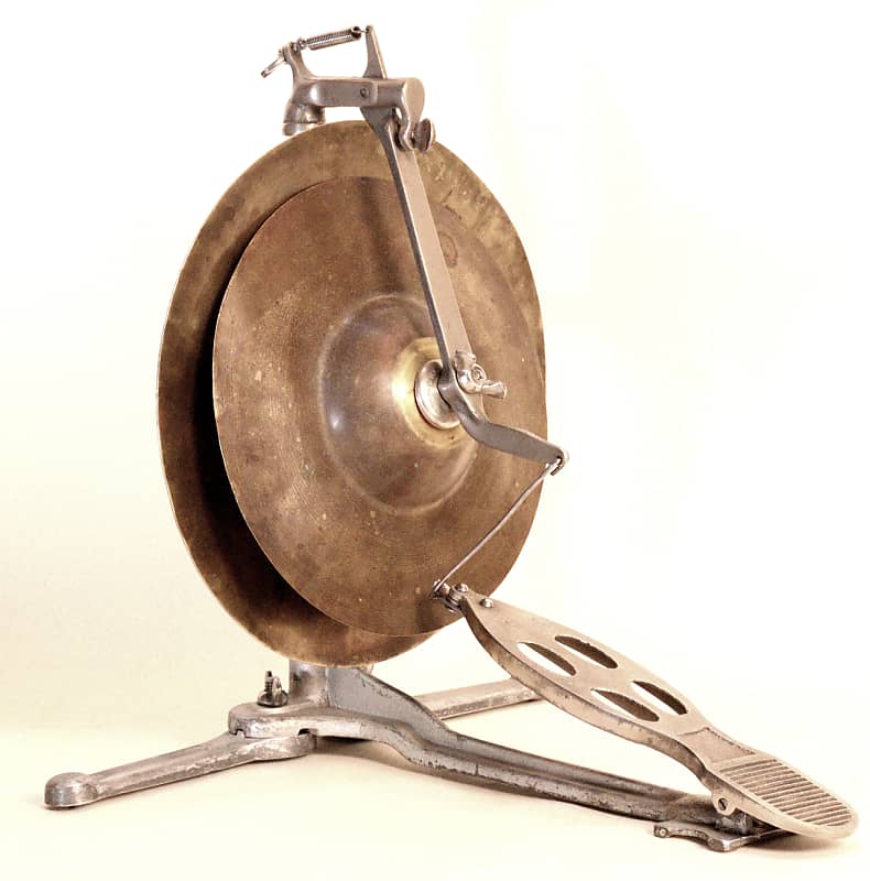 Ultra Rare Slingerland Duncan Sock Cymbal Stand, Ludwig Spun | Reverb