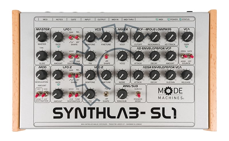 Mode Machines Synthlab SL1 Analog Desktop Synthesizer [USED] | Reverb