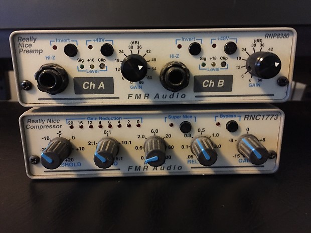FMR Audio RNP/RNC Preamp & Compressor | Reverb