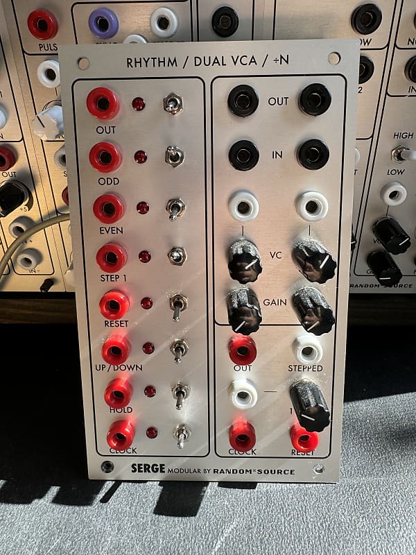 Random Source Serge Rhythmus 4U 2023 - Gray | Reverb