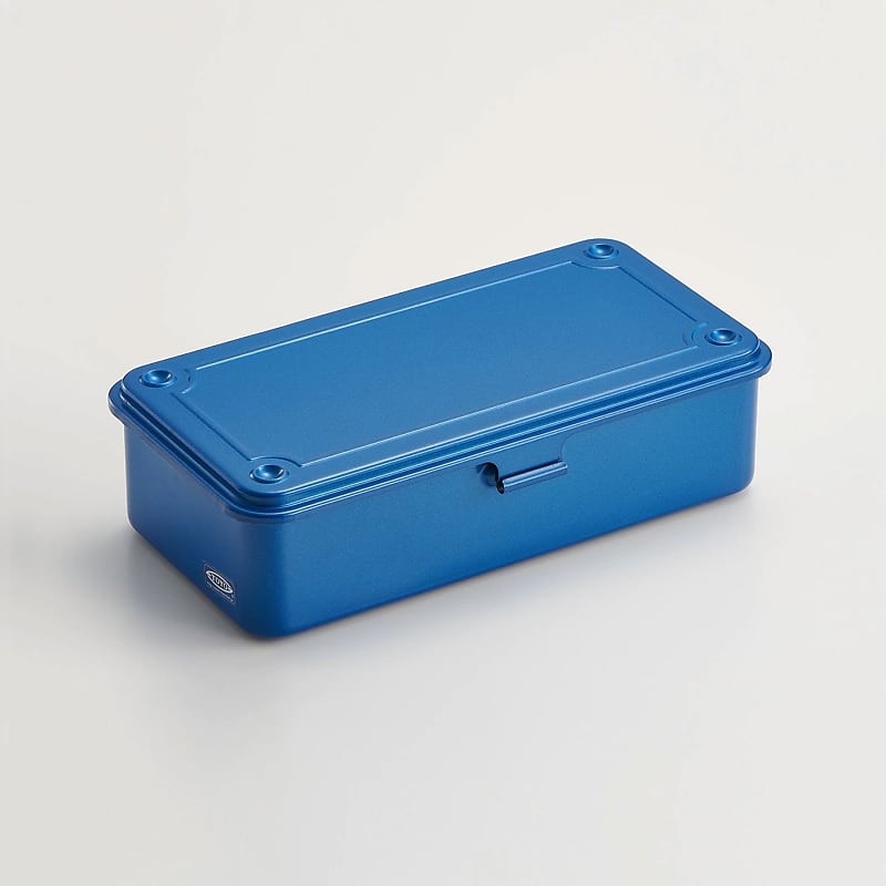 Toyo: T-190 Stackable Steel Accessories Box Blue | Reverb