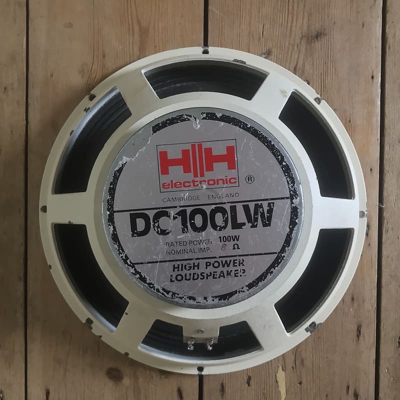 Vintage 12” HH guitar speaker DC100LW 100 watts @ 8 ohms | Reverb UK