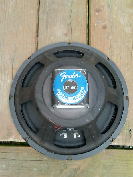 Late 60's Fender 12 Inch 8 ohm Speaker For Deluxe | Reverb Canada