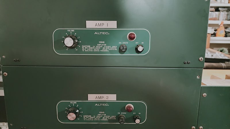 Altec 1594B 1960's - Green | Reverb
