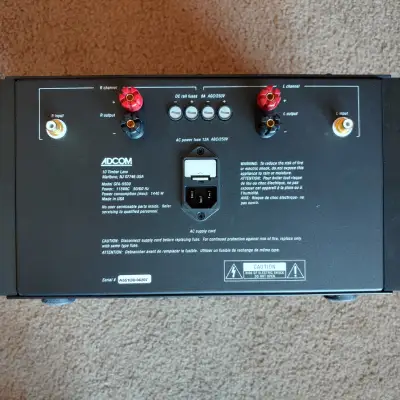 Adcom GFA-5500 Stereo Power Amplifier Excellent Cond. | Reverb