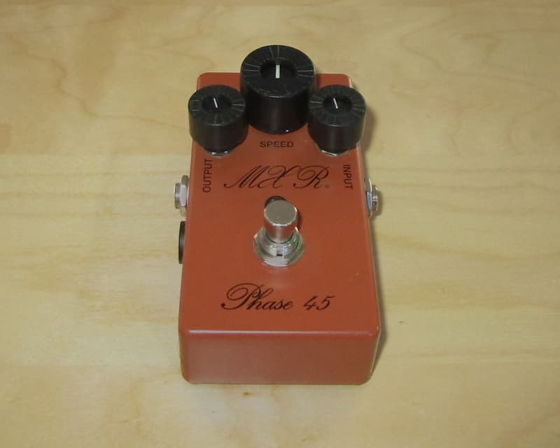 MXR Phase 45 w/ Modest Mike Mods (9V adapter, LED, Boost, | Reverb