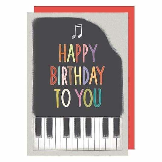 Quire - Greeting Cards - Flutes - Happy Birthday | Reverb