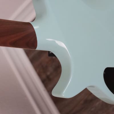 Kiesel SCB6 Light Blue Birdseye Maple Multiscale | Reverb