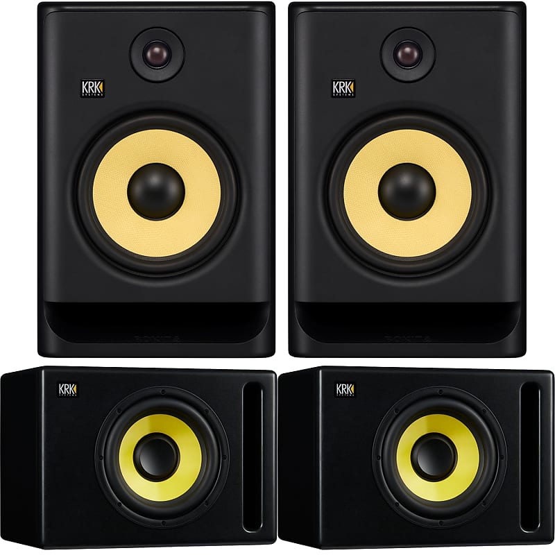KRK Rokit 8 Generation Five Active 8'' Studio Monitors (Pair) | Reverb