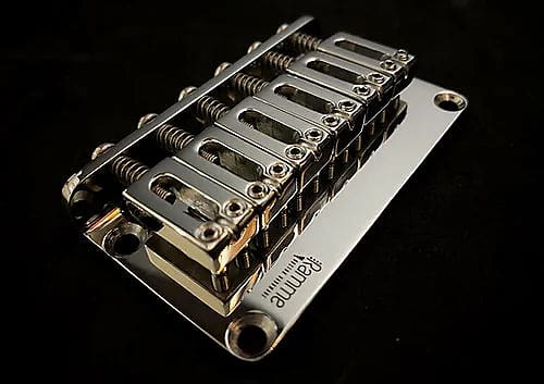 Ramme Fixed Bridge (Stainless Steel) - Strat Style | Reverb