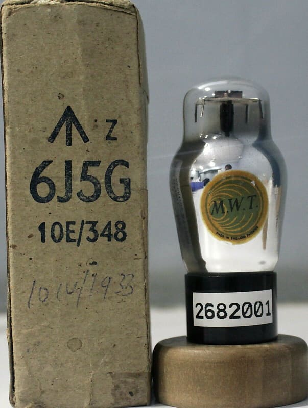 6J5G L63 MWT MARCONI-OSRAM PRODUCTION Amplitrex | Reverb