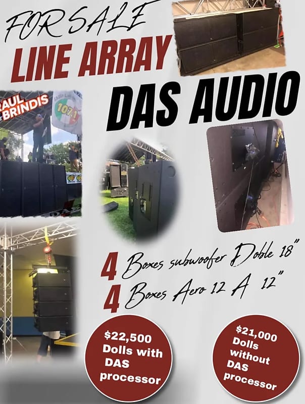 DAS Line Array Aero 12A 2015 and 2020 | Reverb