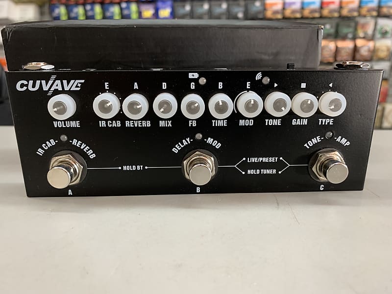 Cuvave Cube Baby reverb delay modulation distortion With Box | Reverb