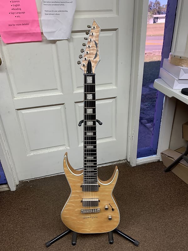 DEAN Exile Select 7-string Quilt Maple electric GUITAR NEW | Reverb