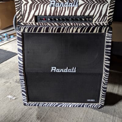 Randall RG100ES- CC DEVILLE , DIMEBAG DARRELL 1987 Zebra | Reverb