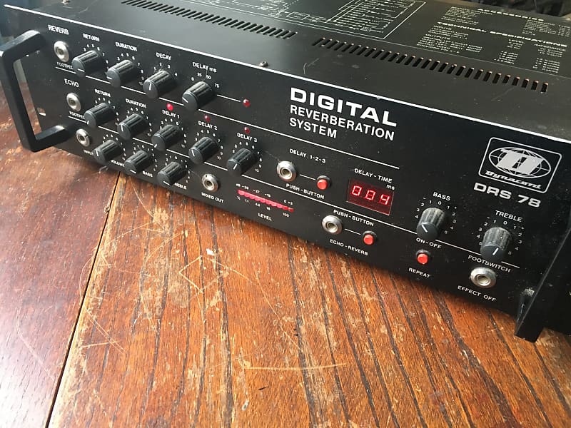 Dynacord DRS-78 12-bit digital delay/reverb 1970 | Reverb