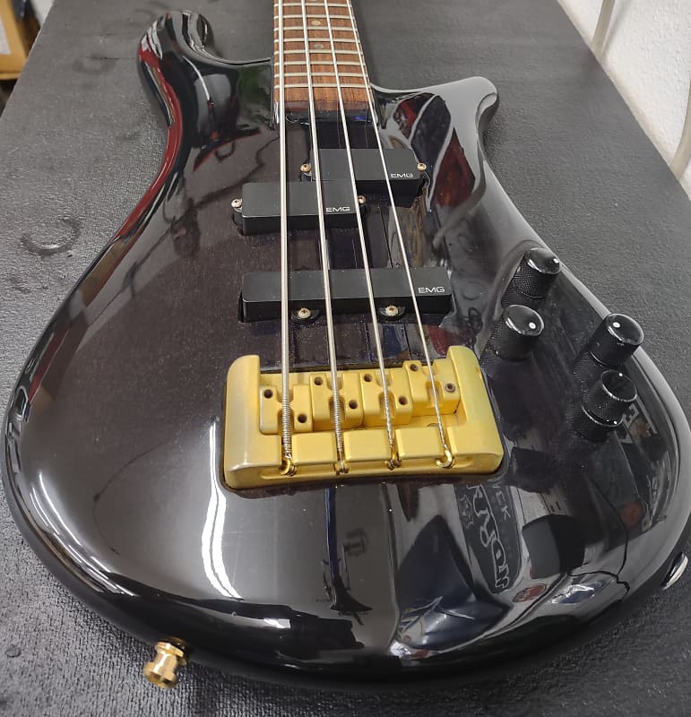 Stuart Spector Design SSD NS4-CR 1995 - Trans Black Burst | Reverb