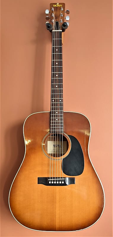1970 Sigma DM-5S Sunburst W/Hard Case | Reverb