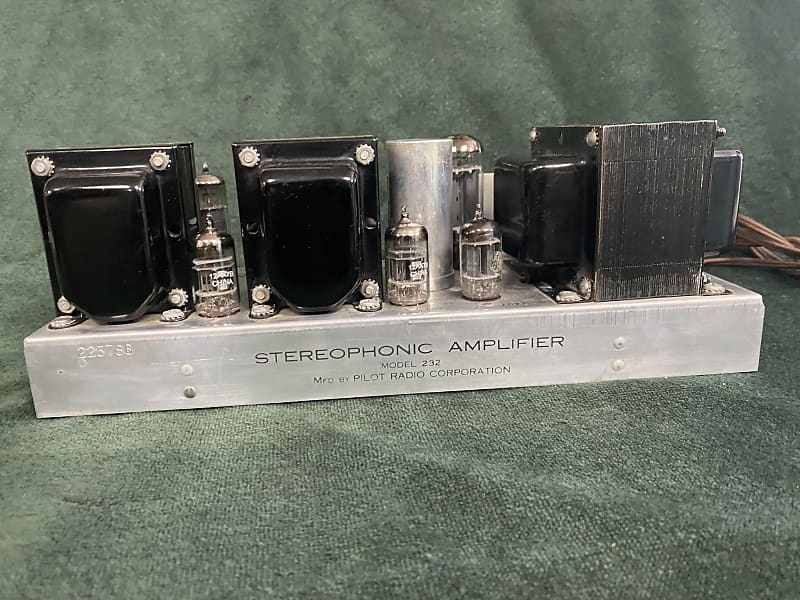 Pilot Stereophonic Tube Amplifier Model 232 Uses EL84/6BQ5, | Reverb