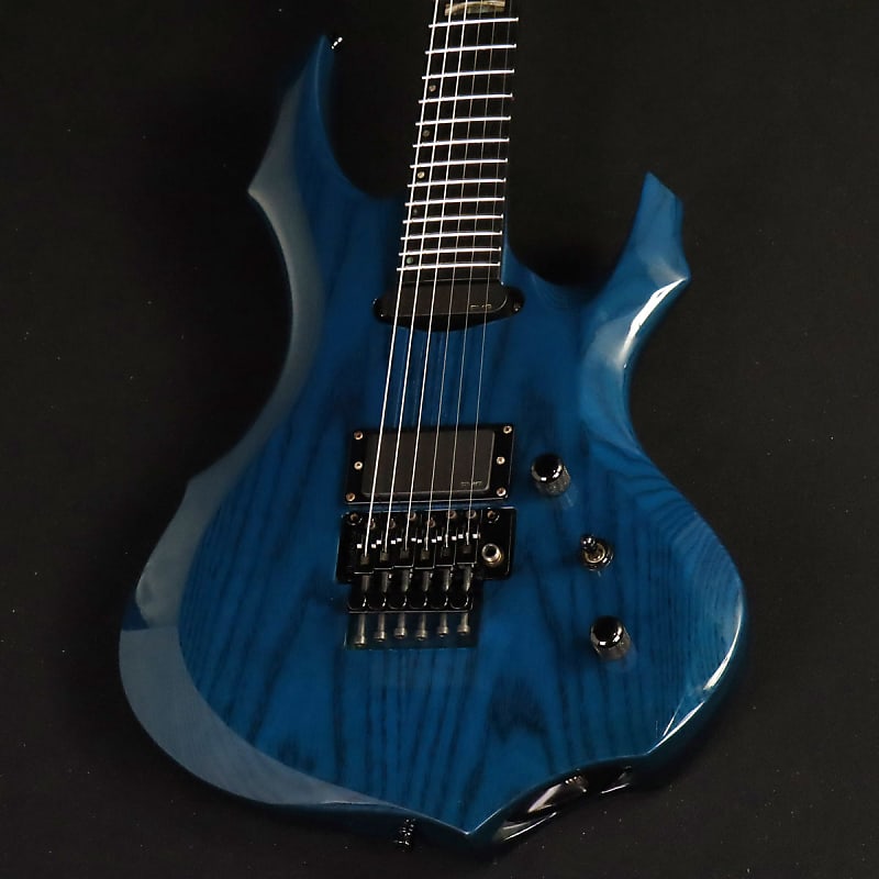 ESP FOREST-GT EMG MOD 2001 See Thruogh Blue [SN | Reverb Canada