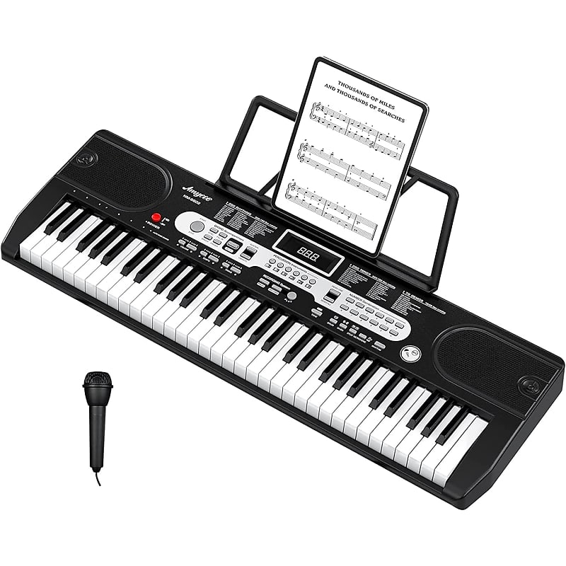 Keyboard Piano, 61 Key Electric Piano Keyboard For Beginners | Reverb