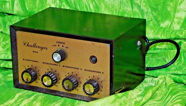 Bogen "Challenger" MX6 Tube Microphone preamp NICE! | Reverb