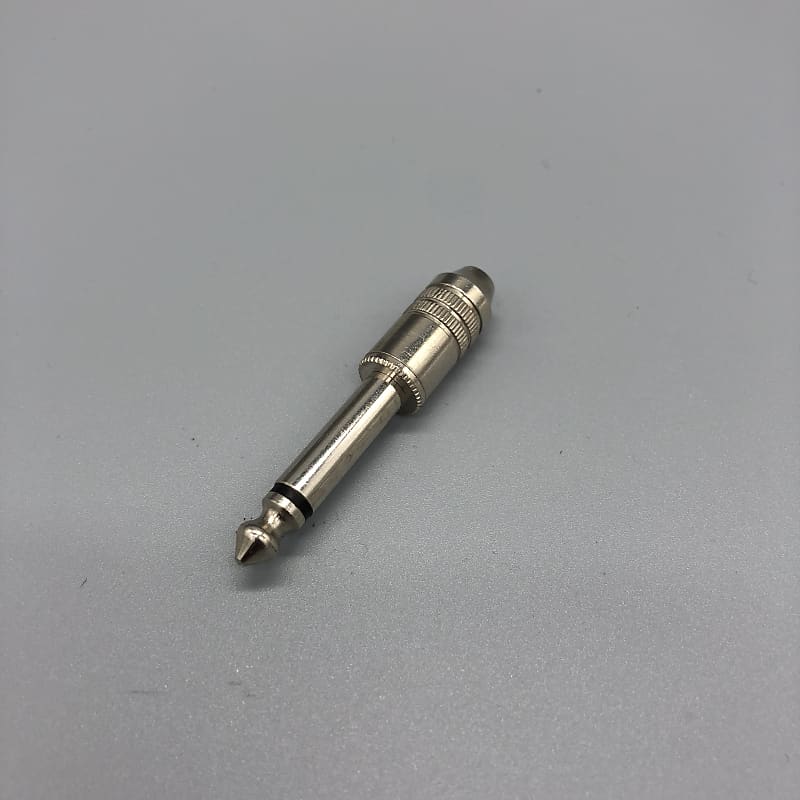 Mono Tip Sleeve TS 3.5 to 1/4 Metal Adapter | Reverb