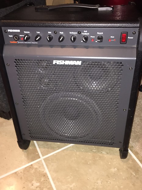 Fishman Loudbox PRO LBX 001 Black Acoustic Triamped | Reverb