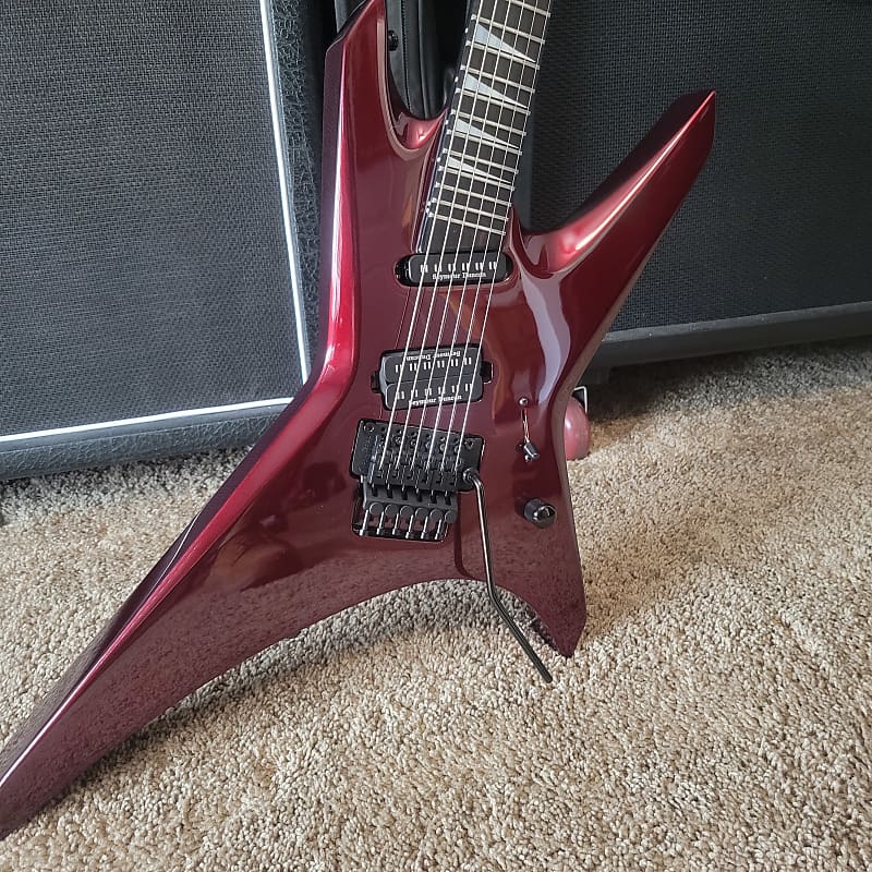 Jackson Warrior Pro 1990 - Kandy Apple Red | Reverb